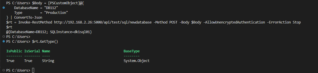 New-PSUApiResponse - data type - PowerShell Universal - Ironman Software Forums