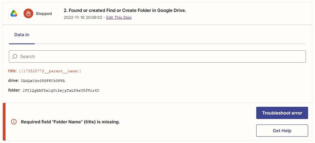 Bug report: finding an asset's parent folders name? - Zapier - Frame.io Developer Forum