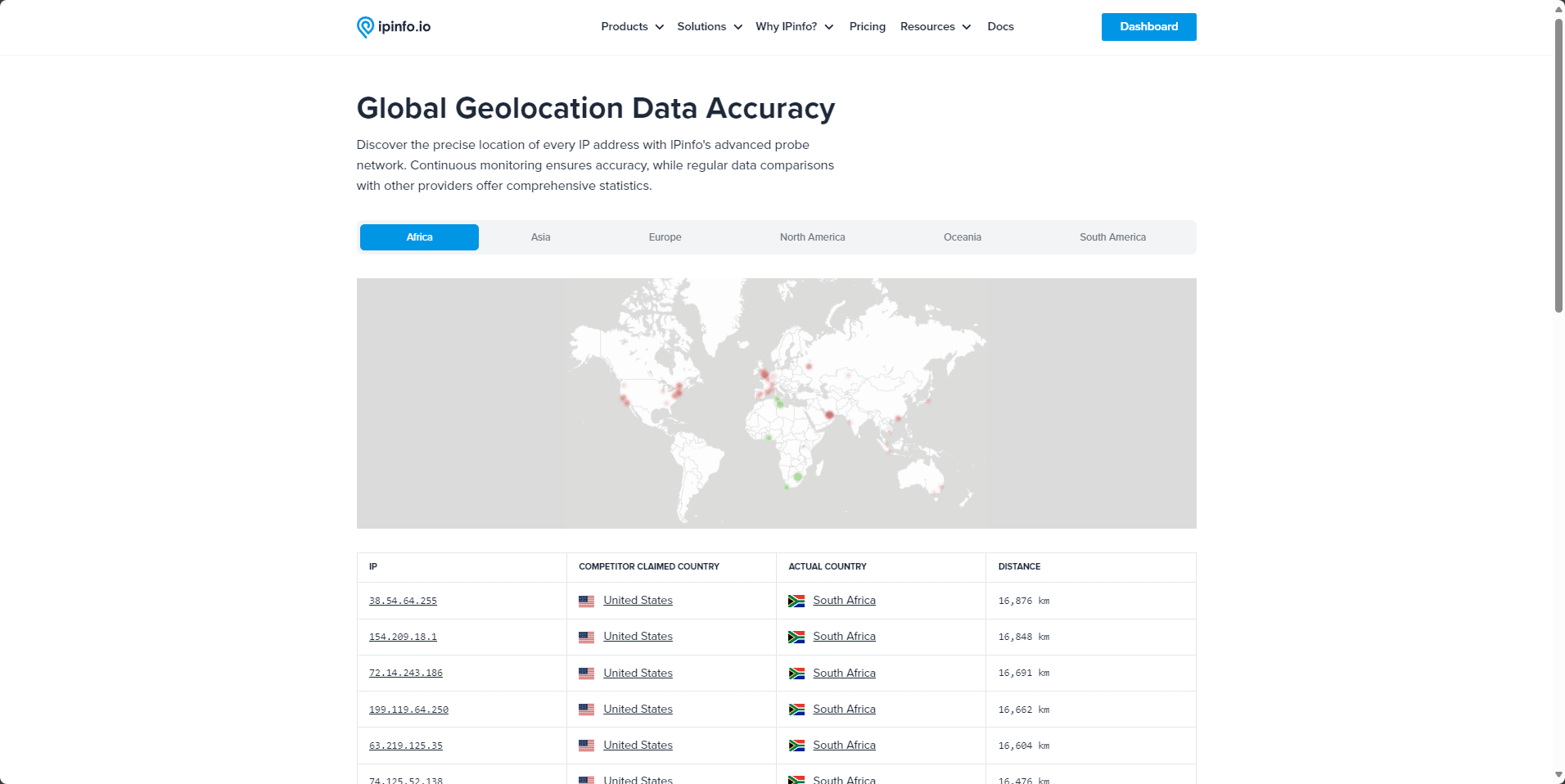 Announcing our new global geolocation accuracy page - Announcement ...