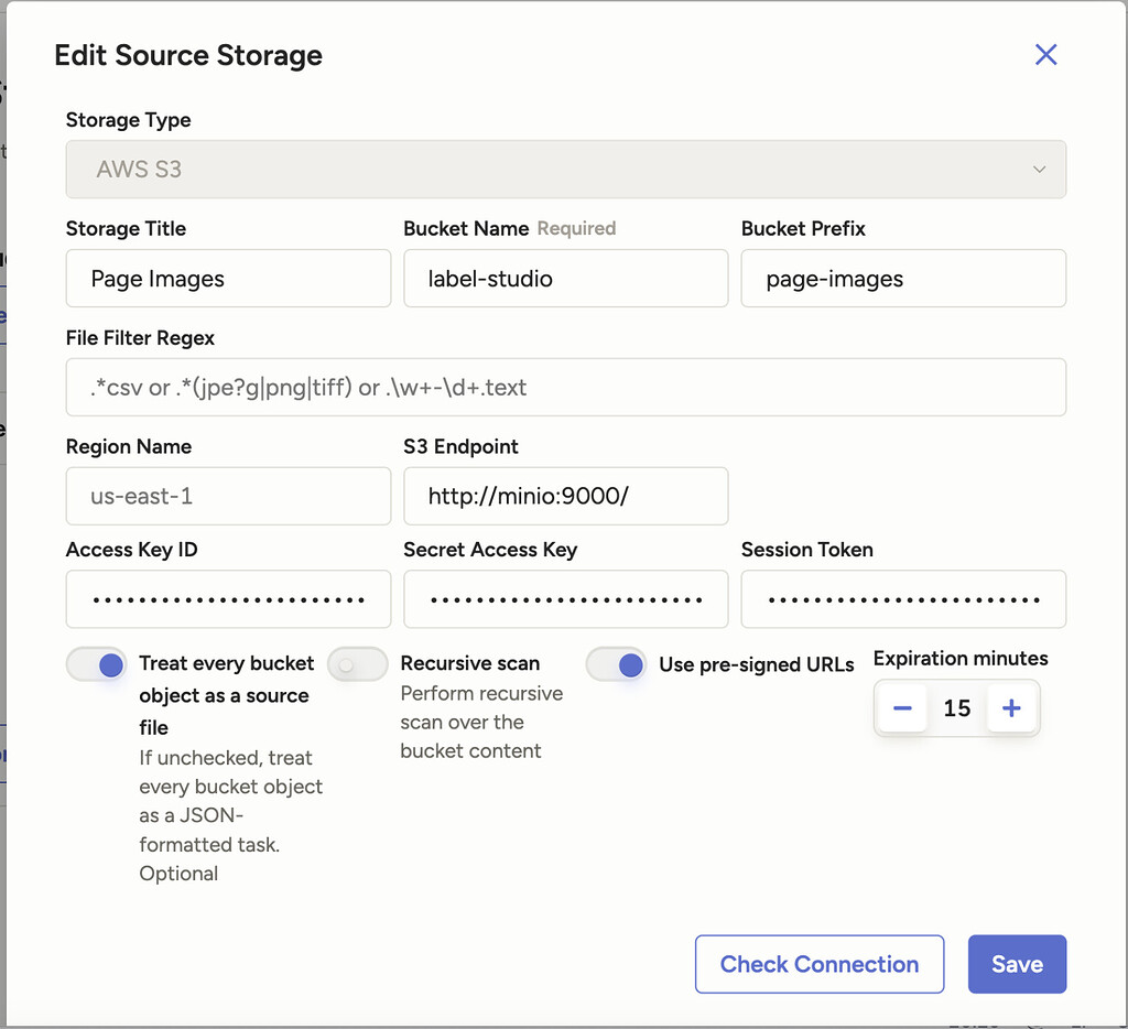 Error Loading Image from S3 bucket on Local Minio Server - Label Studio ...