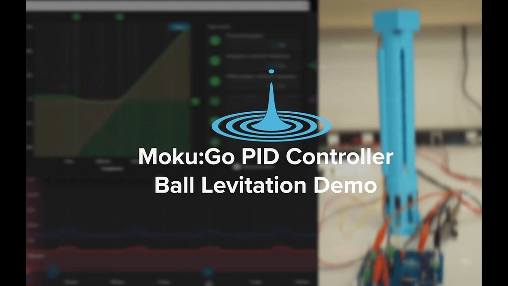 Closed loop control using Moku:Go's PID Controller - Projects & Applications - Liquid Instruments