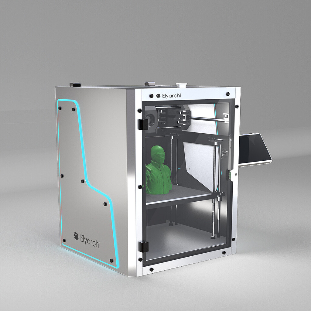 new 3Dprinter - IDEX Multi Material 3d Printers - MakeWithTech