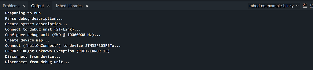 Unable to upload program to Nucleo STM32F303RE - "Not enough space on NODE_F303RE" - Boards ...