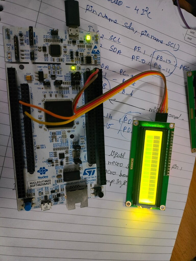 LCD Text Display - Mbed OS - Arm Mbed OS support forum