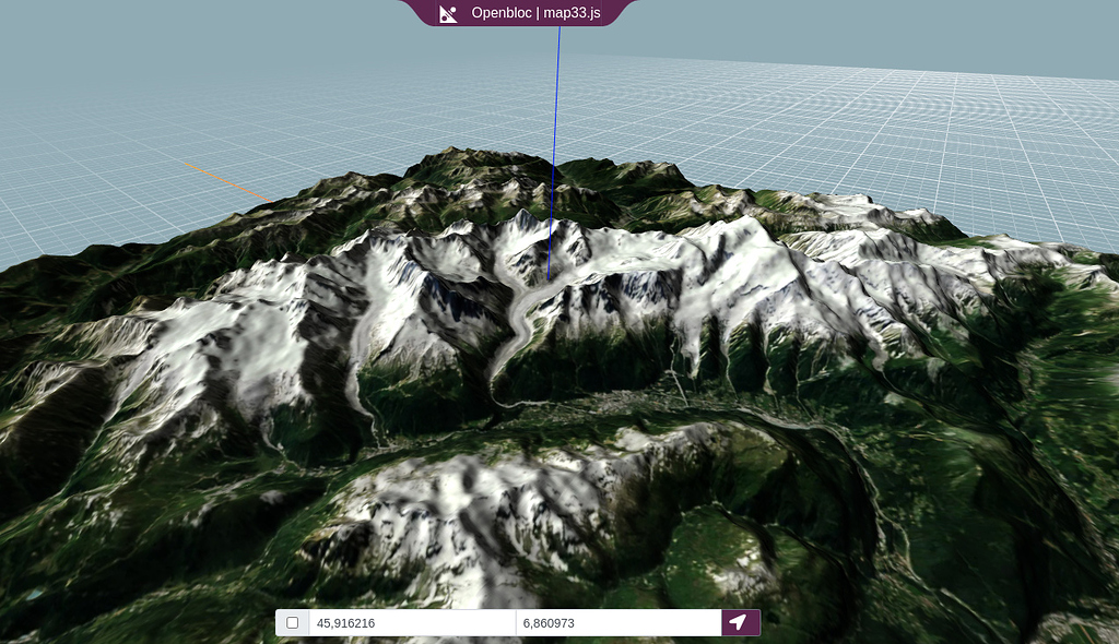 Map33.js v0.1, a library to build 3D maps - Showcase - three.js forum
