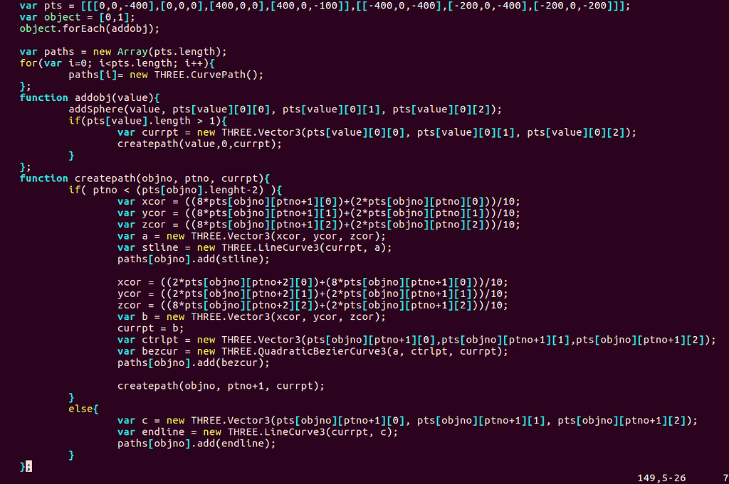 Cannot read property '0' of undefined - Questions - three.js forum