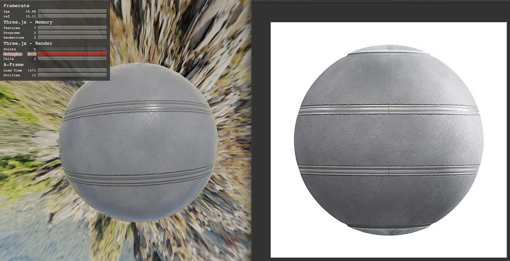 PBR material looks too shiny in three.js - Questions - three.js forum