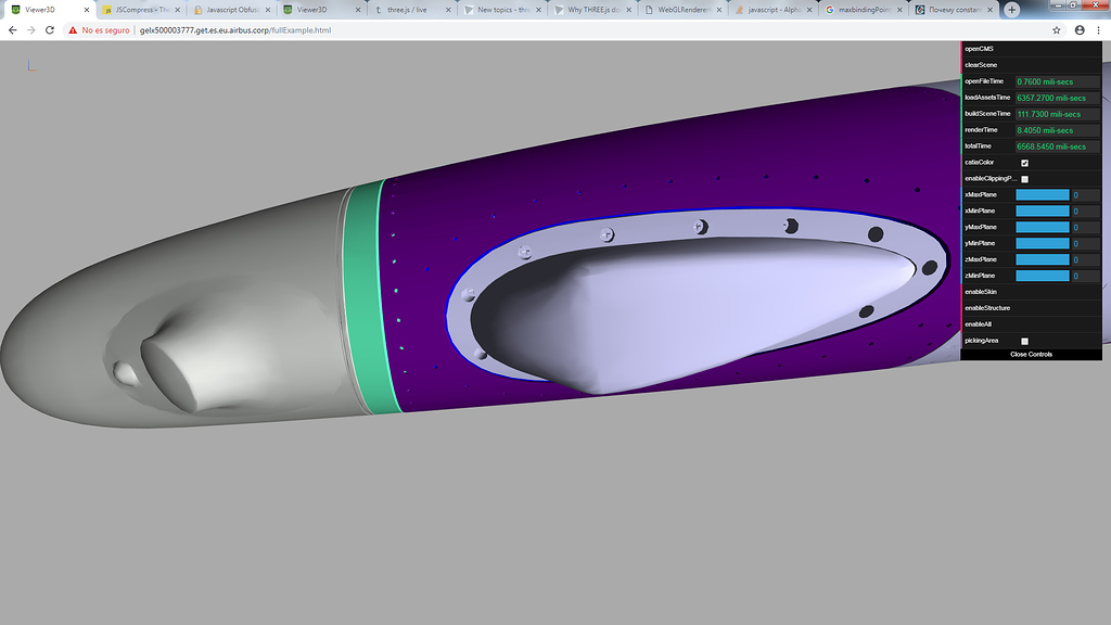 Three.js WebGL2 uniformblock webglrenderer alpha issue and model superposition issue - Questions ...