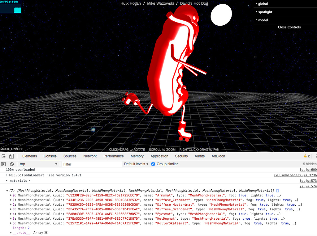 How to set individual material colors for Skinned Mesh - Questions ...