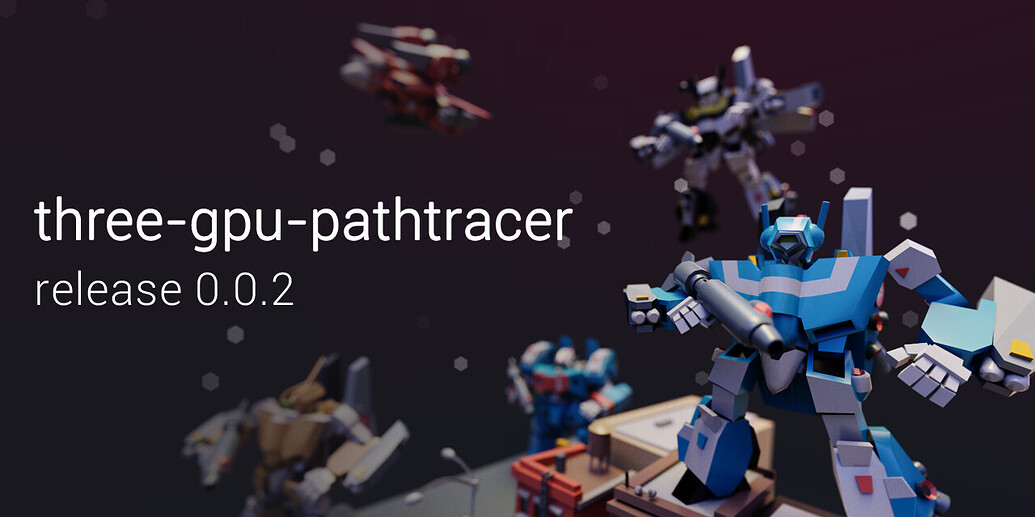 Three-gpu-pathtracer: A modular shader-based path tracing extension for three.js! - Resources ...