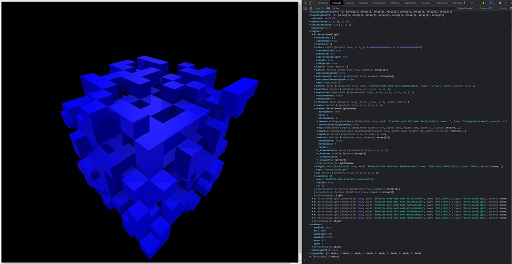 Jagged Overlapping Directional Light Shadow - Questions - three.js forum