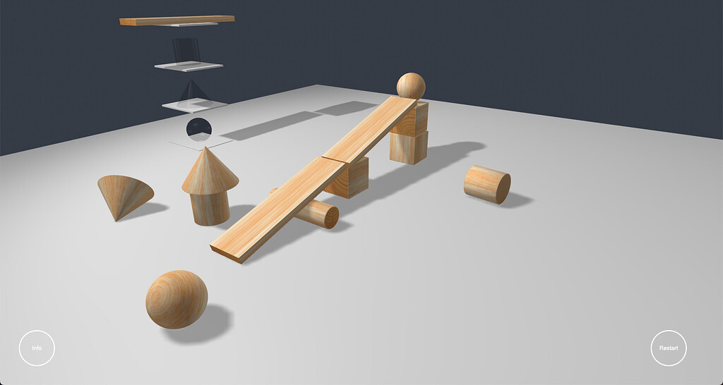 Toyblocks Game using Three.js and cannon physics - Showcase - three.js ...