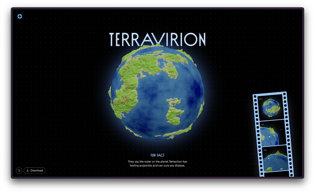 Procedural Planet Mesh Generator (GPGPU) - Showcase - three.js forum