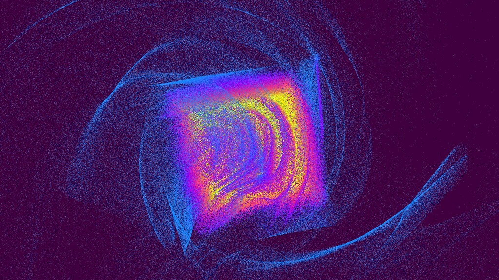 GPGPU - Particles and the box - Showcase - three.js forum