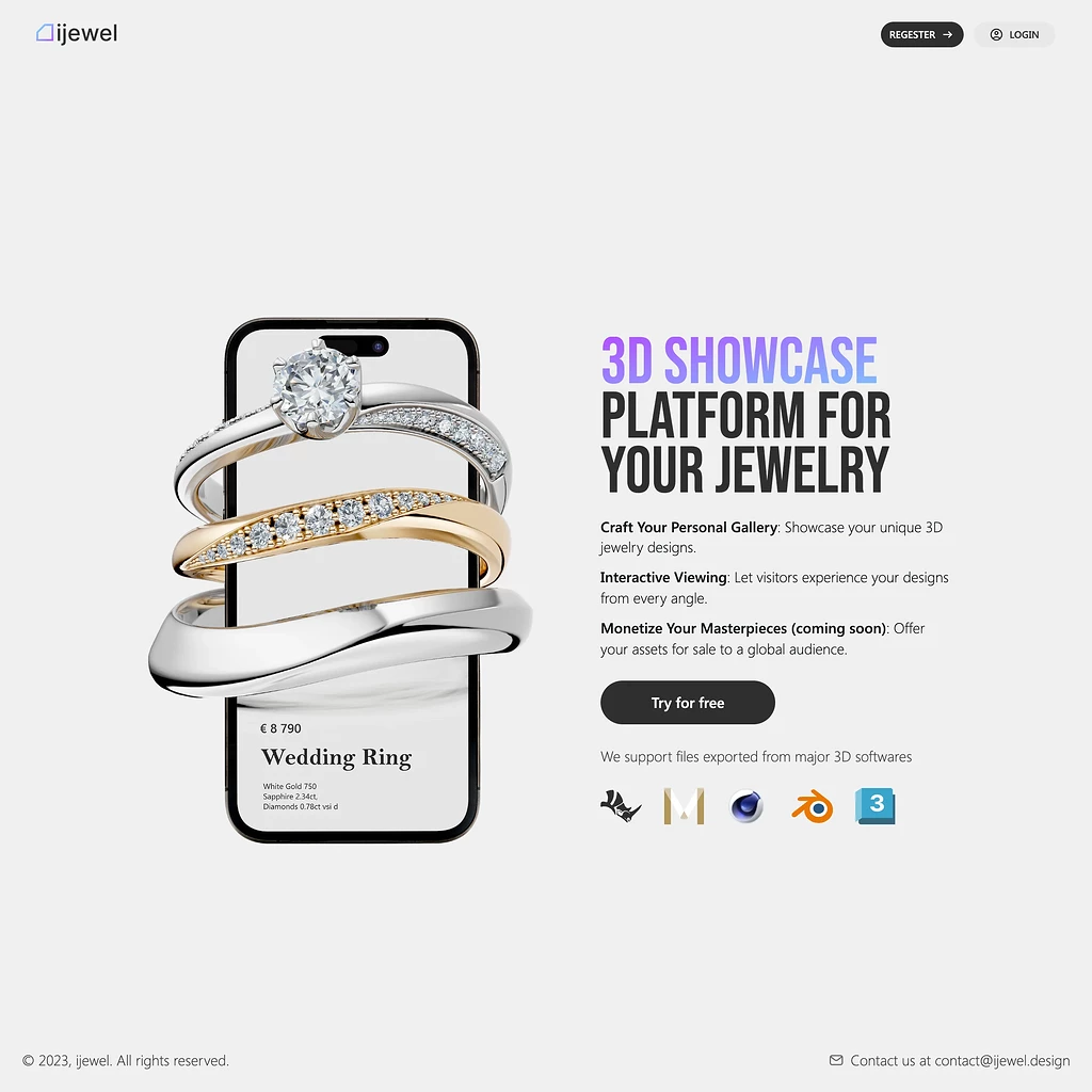 iJewel Design Platform - Showcase - three.js forum