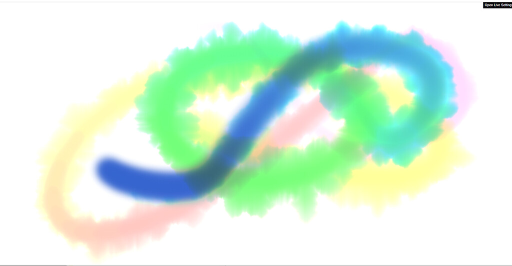 FBO Feedback Mouse Trail - Showcase - three.js forum