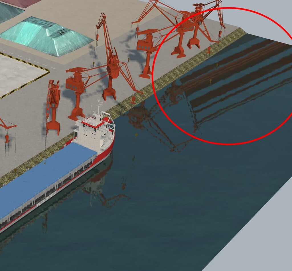 Water reflection glitch - Questions - three.js forum