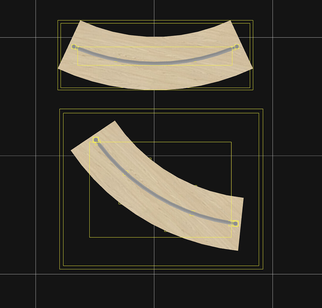 Boundingbox of object with rotation - Questions - three.js forum