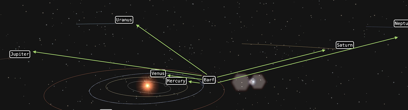 Solar System: Updated with an N-Body Physics Model - Showcase - three.js forum
