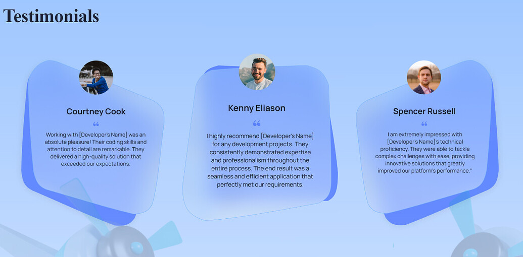 3D Portfolio Tutorial made with React Three Fiber - Showcase - three.js ...