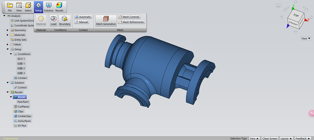 Based on three.js, how can I apply boundary conditions to a 3D model ...