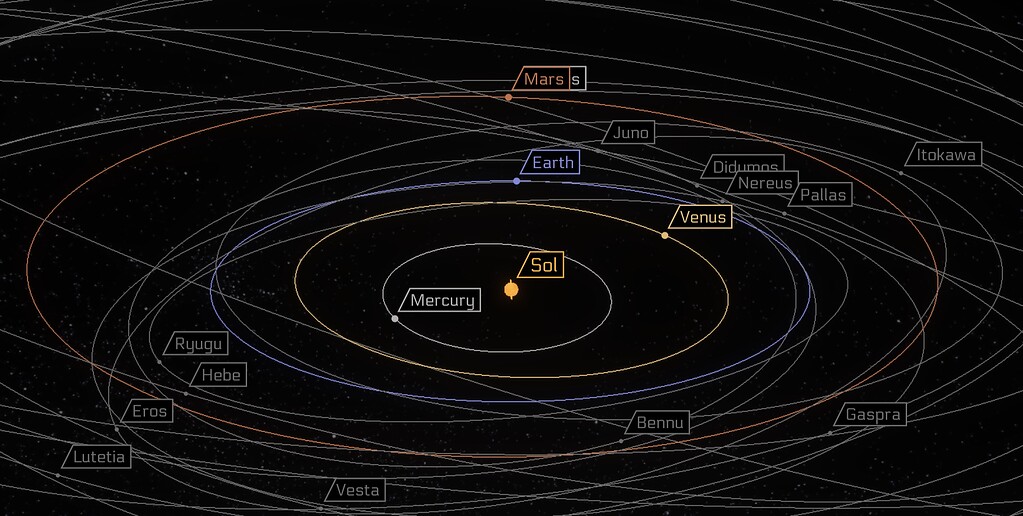 Atlas of Space: interactive Solar System explorer - Showcase - three.js ...