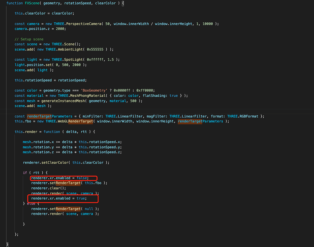 WebGLRenderTarget doesn't seem to work in WebVR - Questions - three.js forum