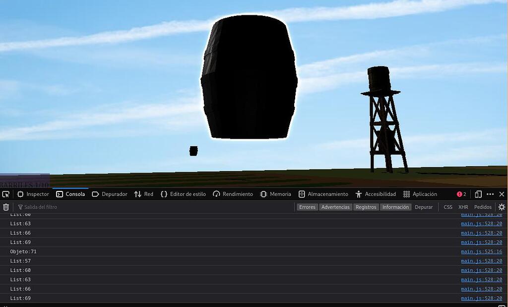 Raycasting, check if object is on a list - Questions - three.js forum