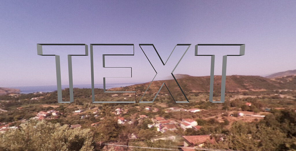 3D Text not rendering properly - Questions - three.js forum