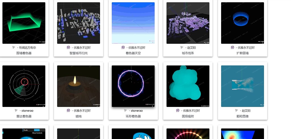 Collected a large number of Three.js learning cases - Resources - three.js forum