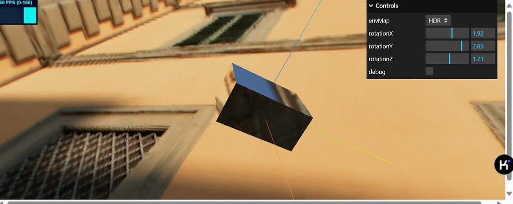 How to rotate environment map with mesh synchronously - Questions - three.js forum