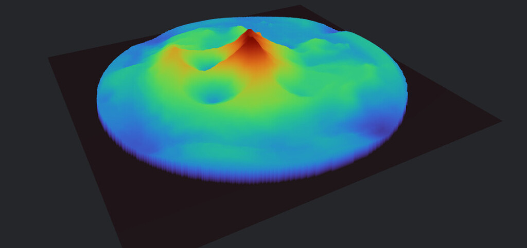 Discard vertex spikes from terrain created via displacement map - Questions - three.js forum
