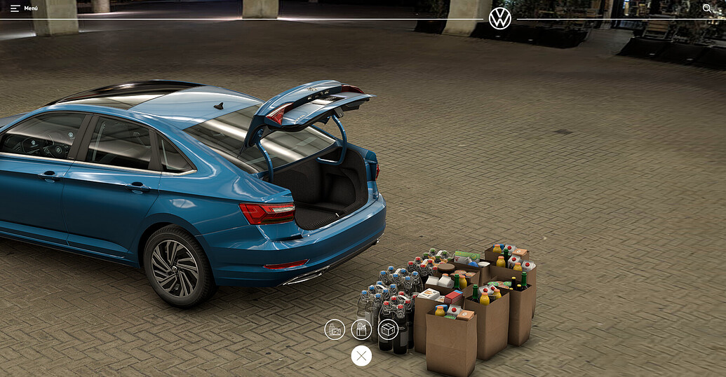 Volkswagen Virtual Studio high quality WebGL experience - Showcase ...