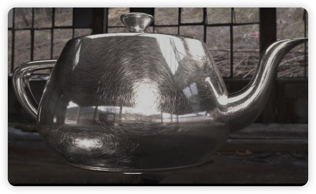 How to achieve eddy current micro scratch effect - Questions - three.js ...