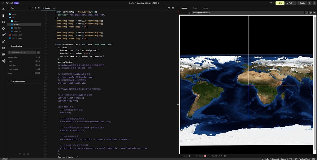 How to extend custom shader effects based on MeshStandardMaterial ...