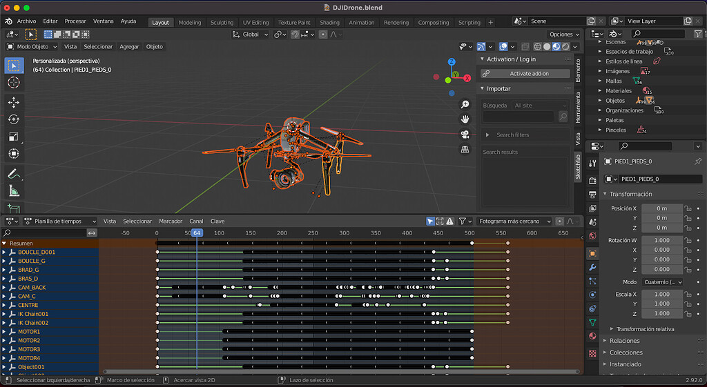 Blender export animation - Questions - three.js forum