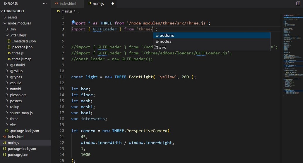 Cant Import The Gltfloader Questions Threejs Forum