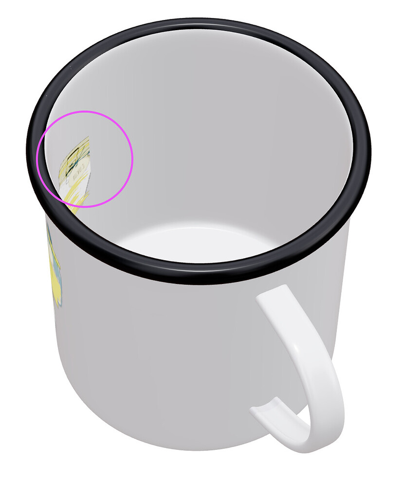 Decal texture visible on both sides - Questions - three.js forum