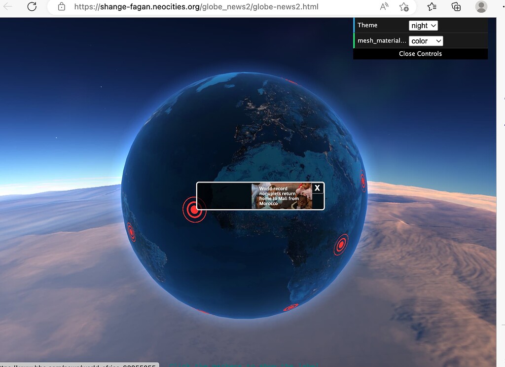 Setting the location of html markers using latitude longitude from a json file - Questions ...