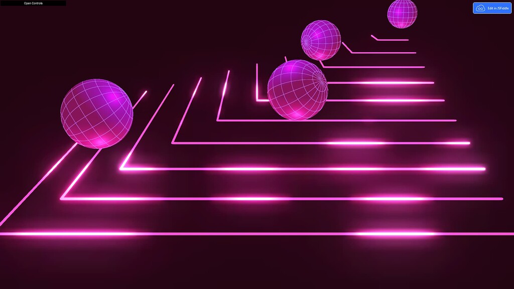 Selective Bloom (parts of a single geometry) - Resources - three.js forum