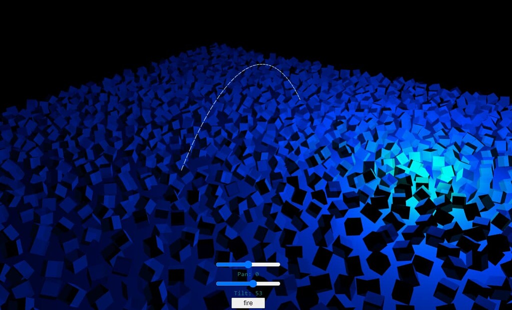 Bounce around with raycasting - Showcase - three.js forum
