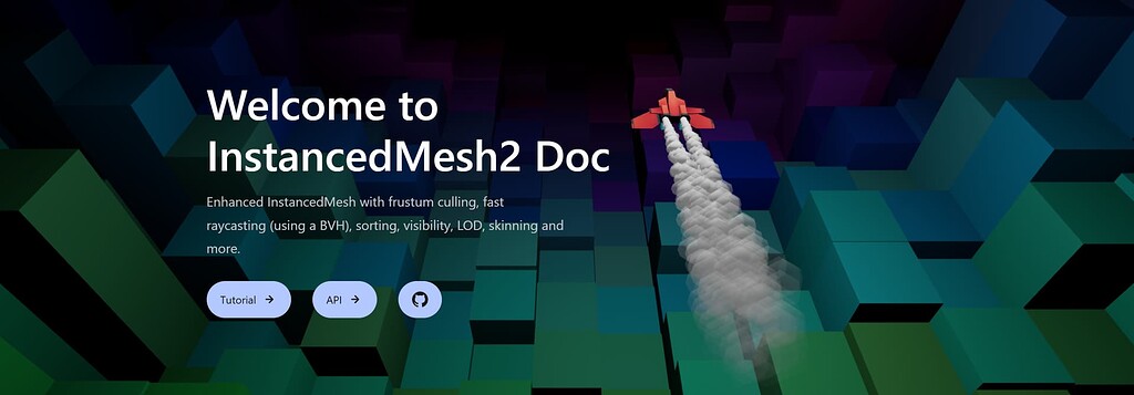 Smoke Effect - InstancedMesh2 - Showcase - three.js forum