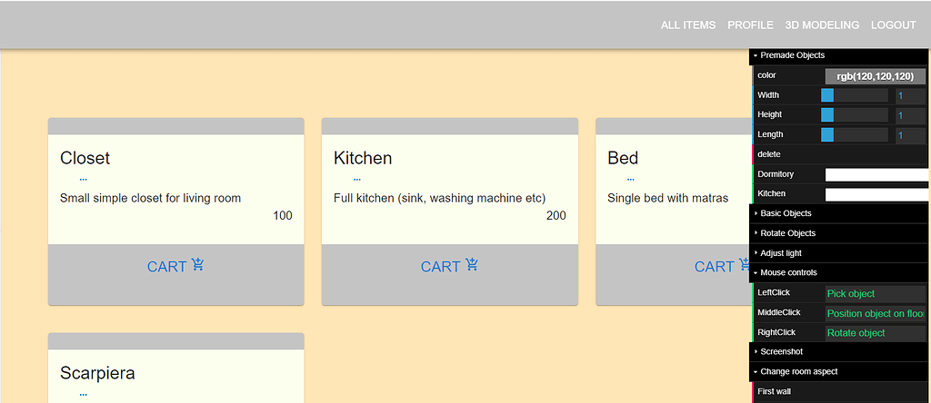 Dat.gui shows on other pages too - Questions - three.js forum