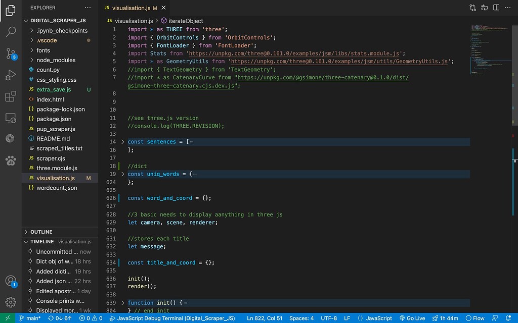 Simple nested loop doesn't work? - Questions - three.js forum