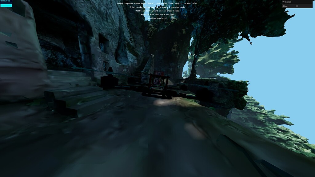 FPV Drone flythrough simulation. - Showcase - three.js forum