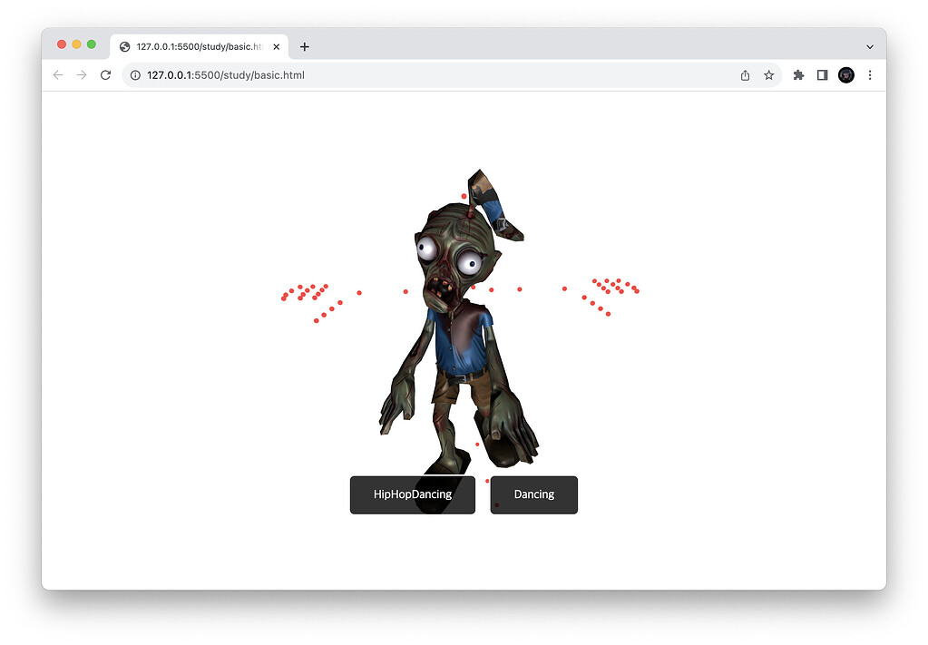 How can I animate joints(vertices) of skeletal mesh? - Questions - three.js forum