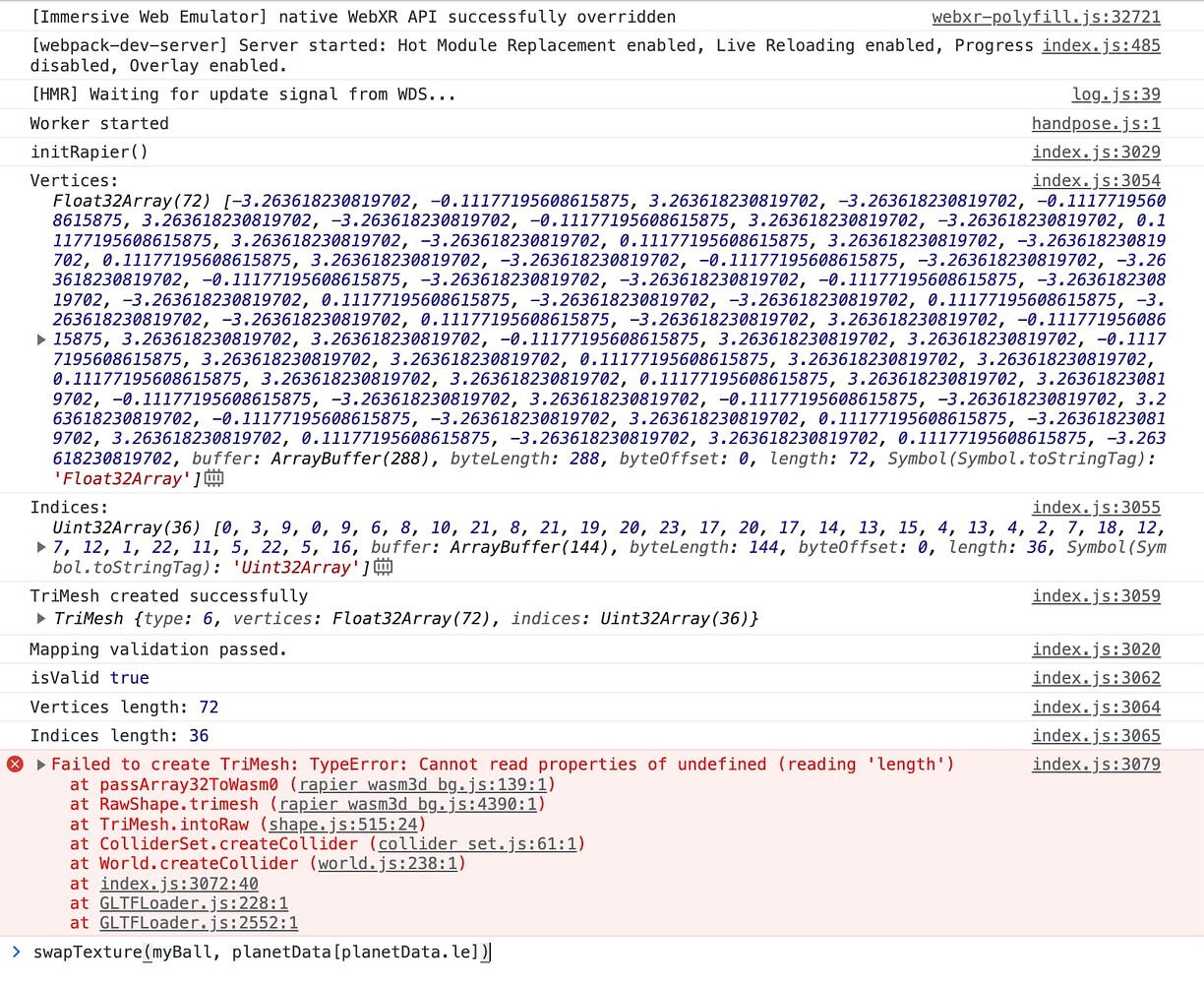 New version of Rapier physics + three.js demo app - Resources - three ...