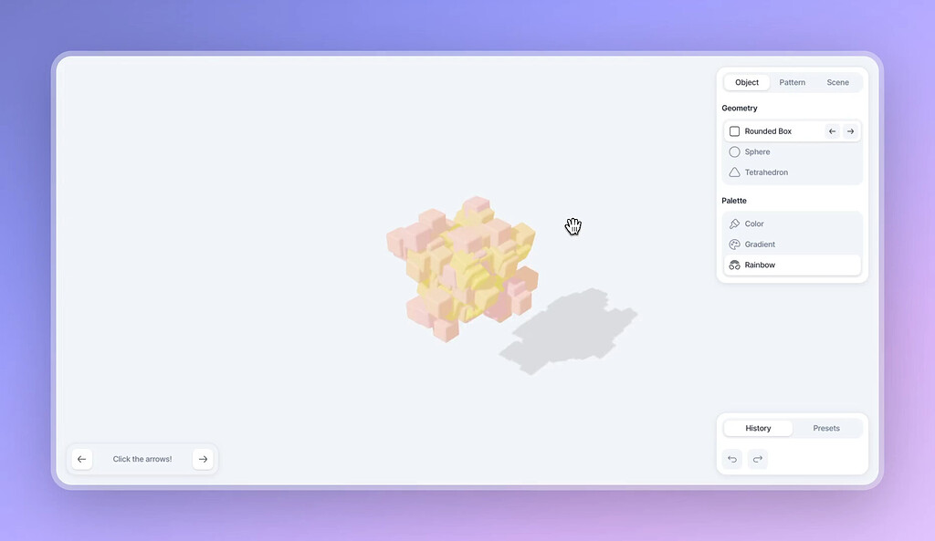 Webglapp Delivering Satisfying Visuals Through Patterns Showcase Threejs Forum 3822