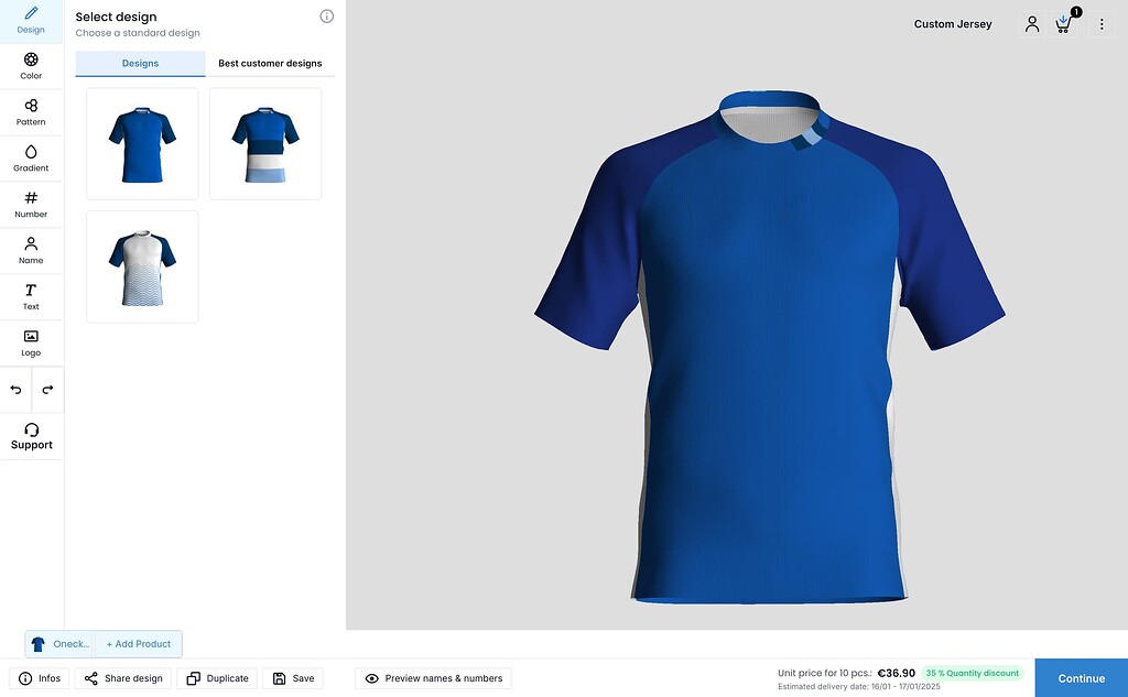 3D Merch Configurator - Showcase - three.js forum