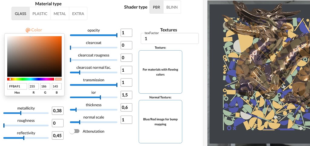 Objects with transmission not showing objects behind - Questions - three.js forum